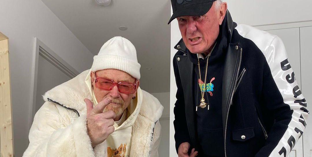 Pete and Bas: Zwei britische Rentner machen als Gangster-Rapper ...