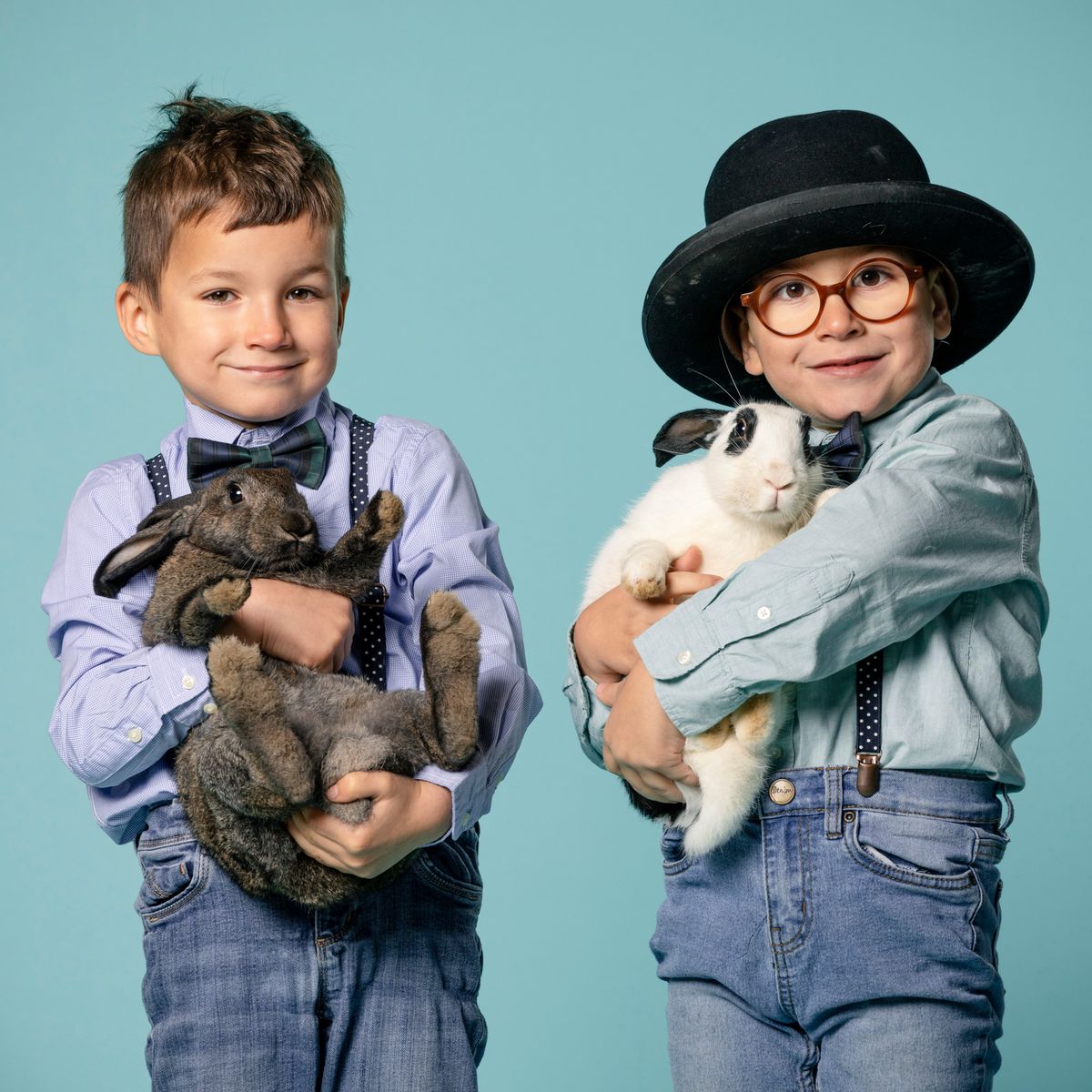 Serie «Mein Tier und ich»: Tiago und Rumi Metzler mit Schwarzi und ...