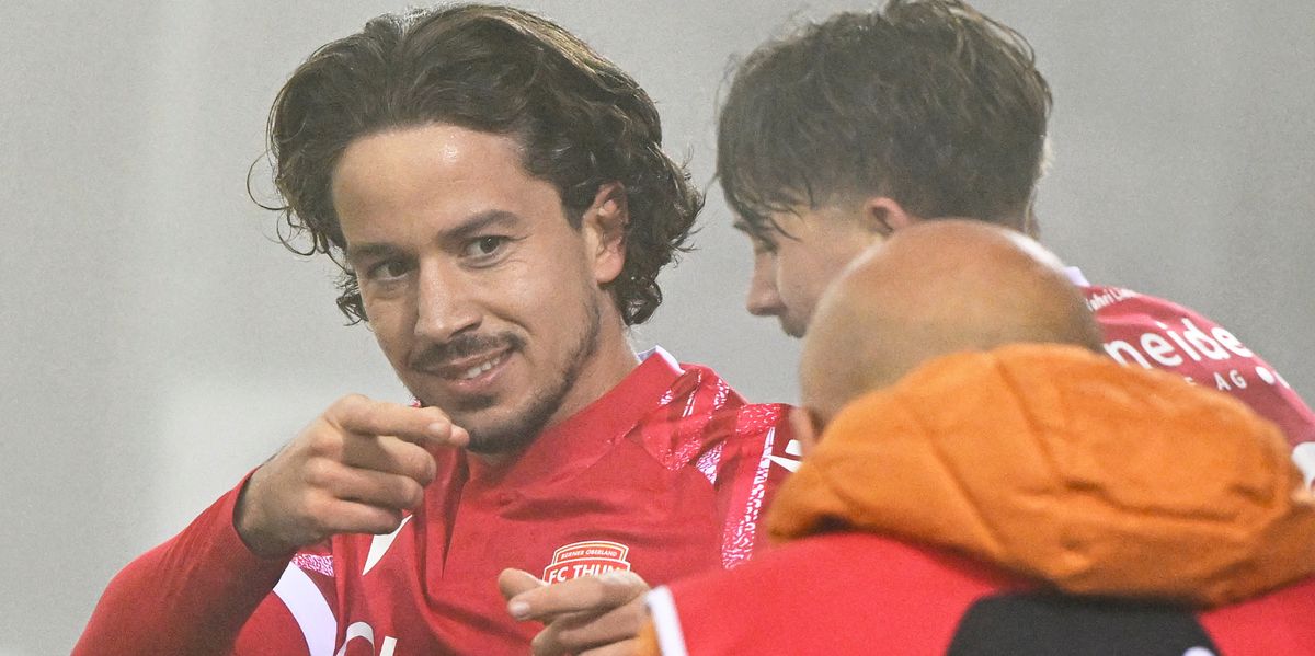 FC Thun: Miguel Castroman vor dem Spiel in Neuenburg