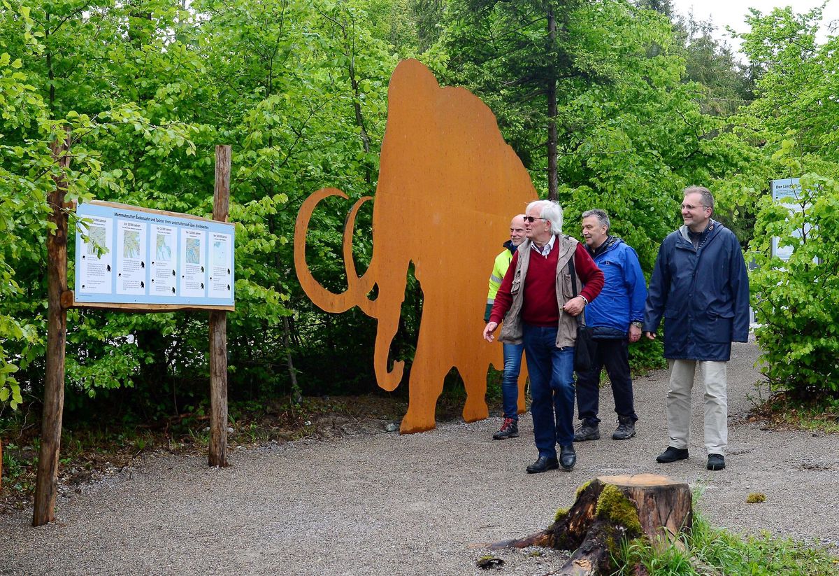 Wildpark Bruderhaus in Winterthur - Jetzt ist der Eiszeitpfad offen ...
