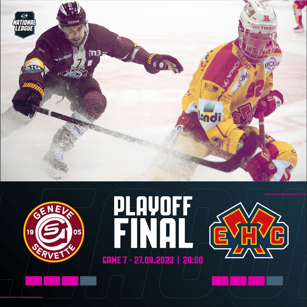 Finale de National League: Le GSHC est champion | Tribune de Genève