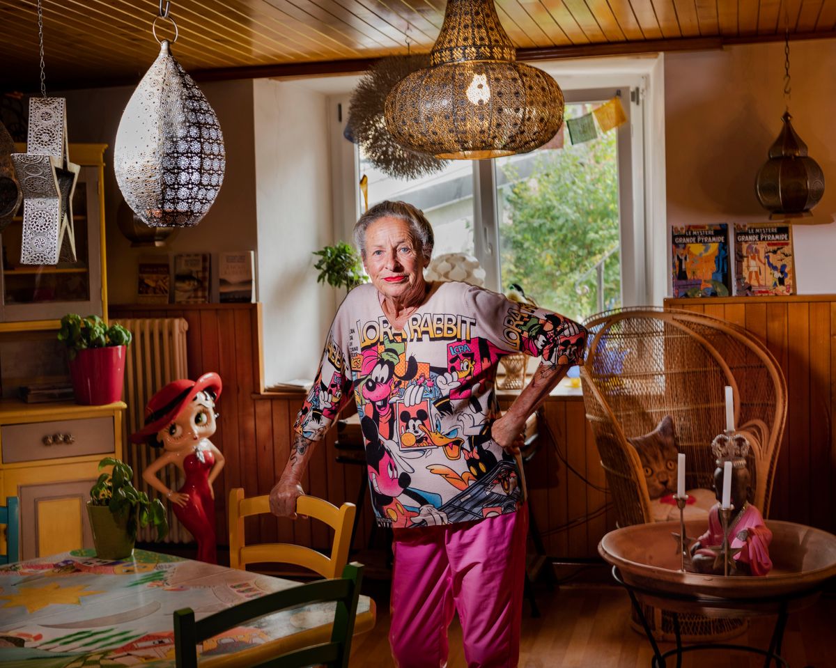 Hommage à une grande artiste: La Castou a grillé sa dernière clope et ...