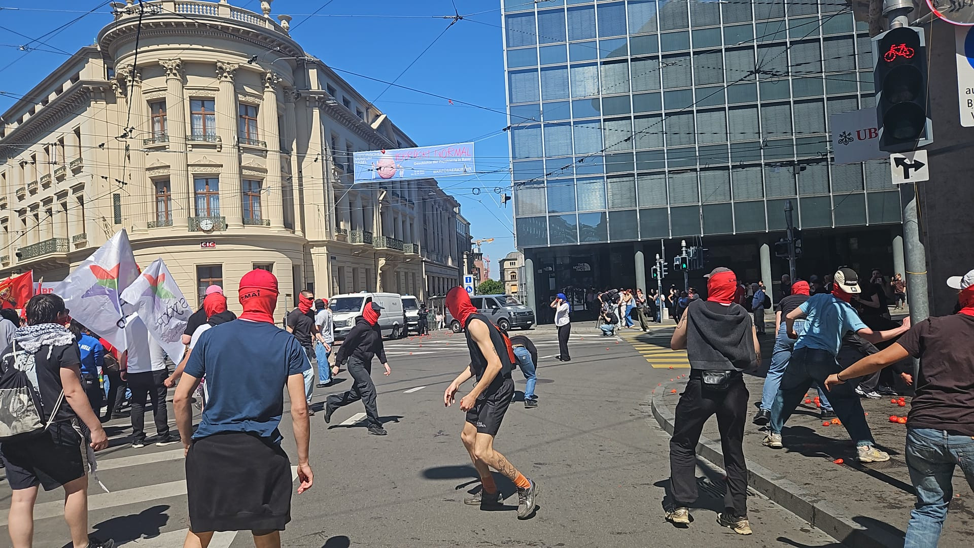 1. Mai in Basel und Liestal: Demonstrationen bleiben friedlich