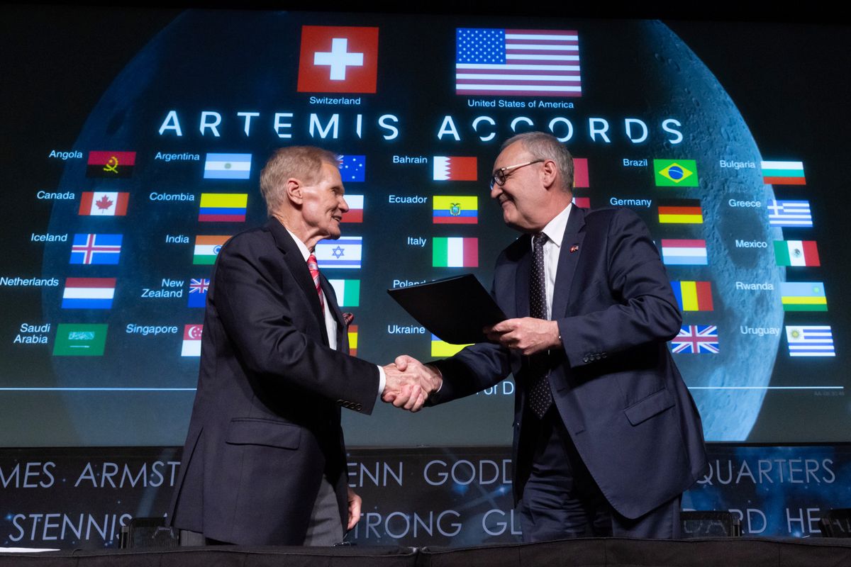 Nasa: Parmelin unterzeichnet Weltraum-Abkommen mit den USA | Tages-Anzeiger