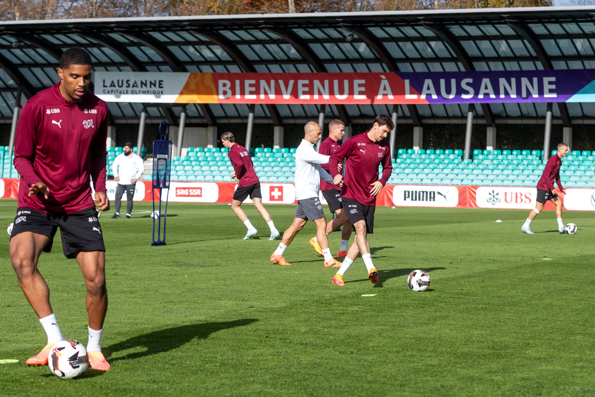 Lausanne: l’équipe de Suisse s’entraîne dans le secret à Vidy