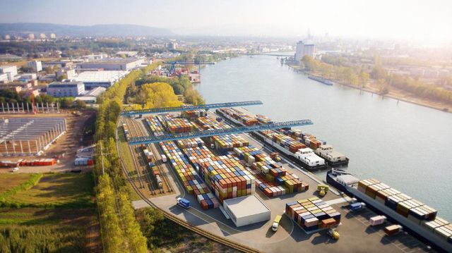 Ein neuer Hafen ennet der Grenze | Basler Zeitung