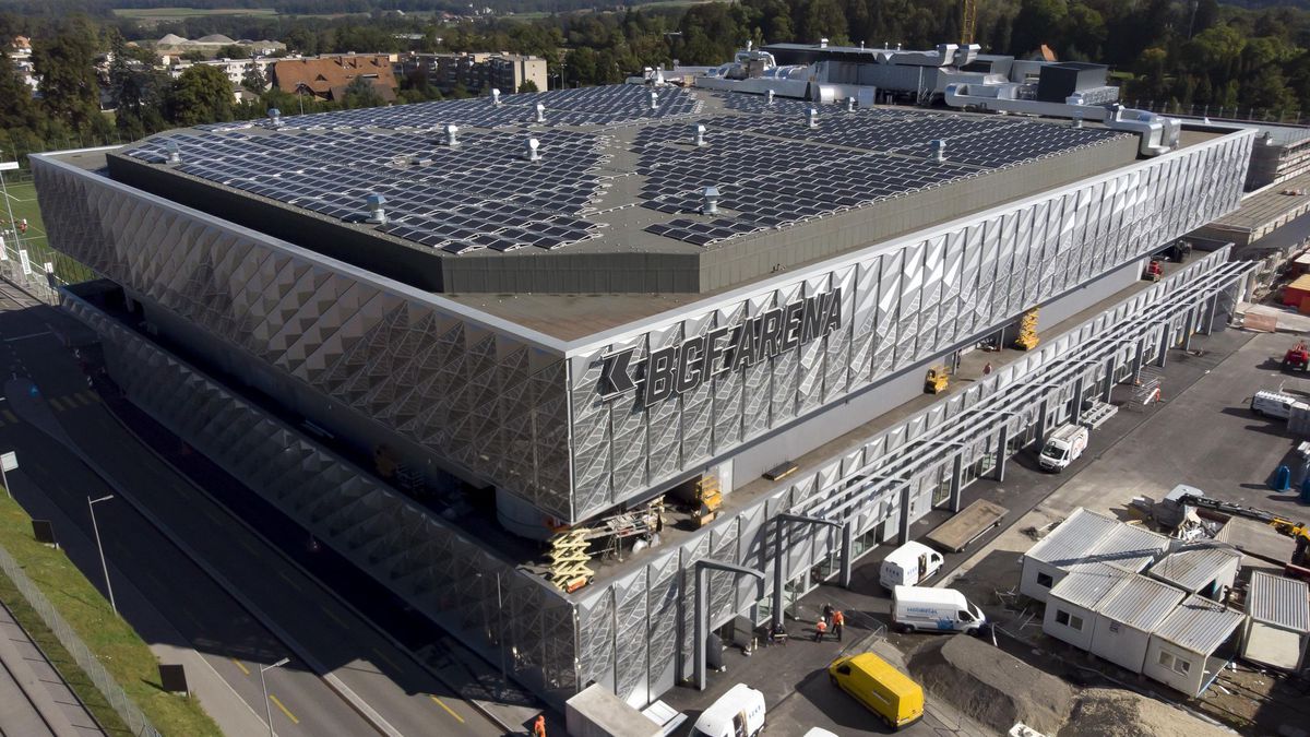 Hockey sur glace: Les premières images de la nouvelle BCF Arena - Le Matin