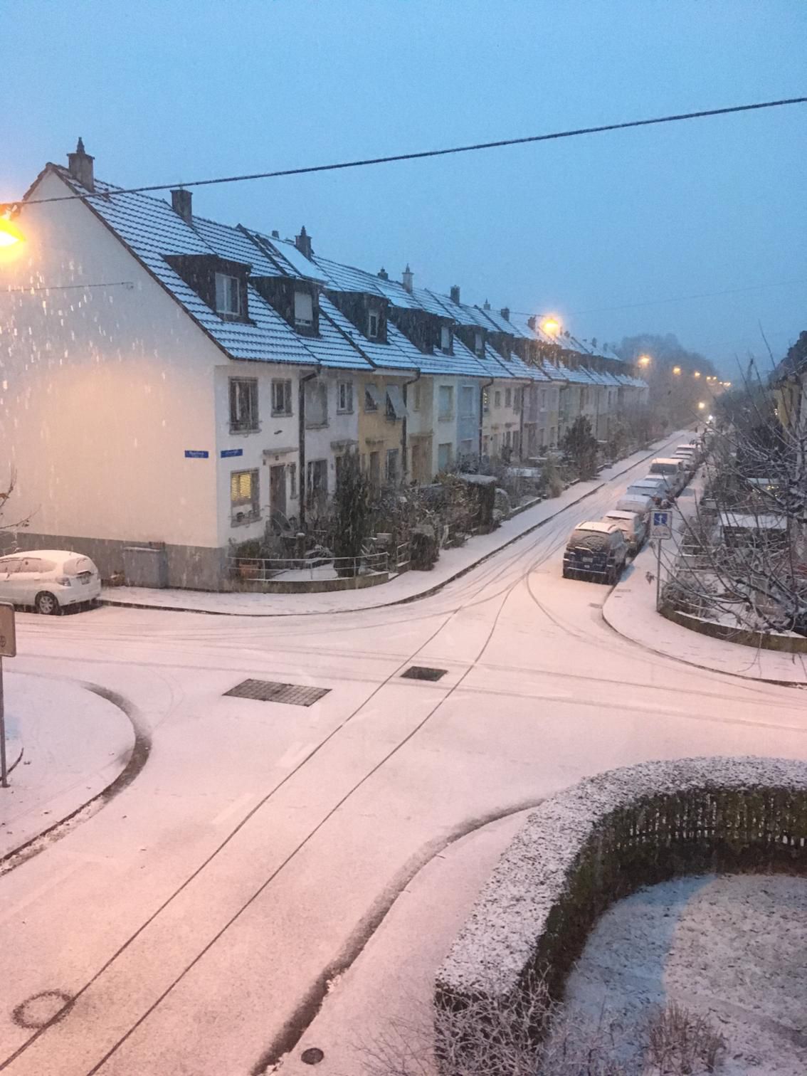 Schnee in der Region Basel – Die schönsten Bilder zum Winterstart ...