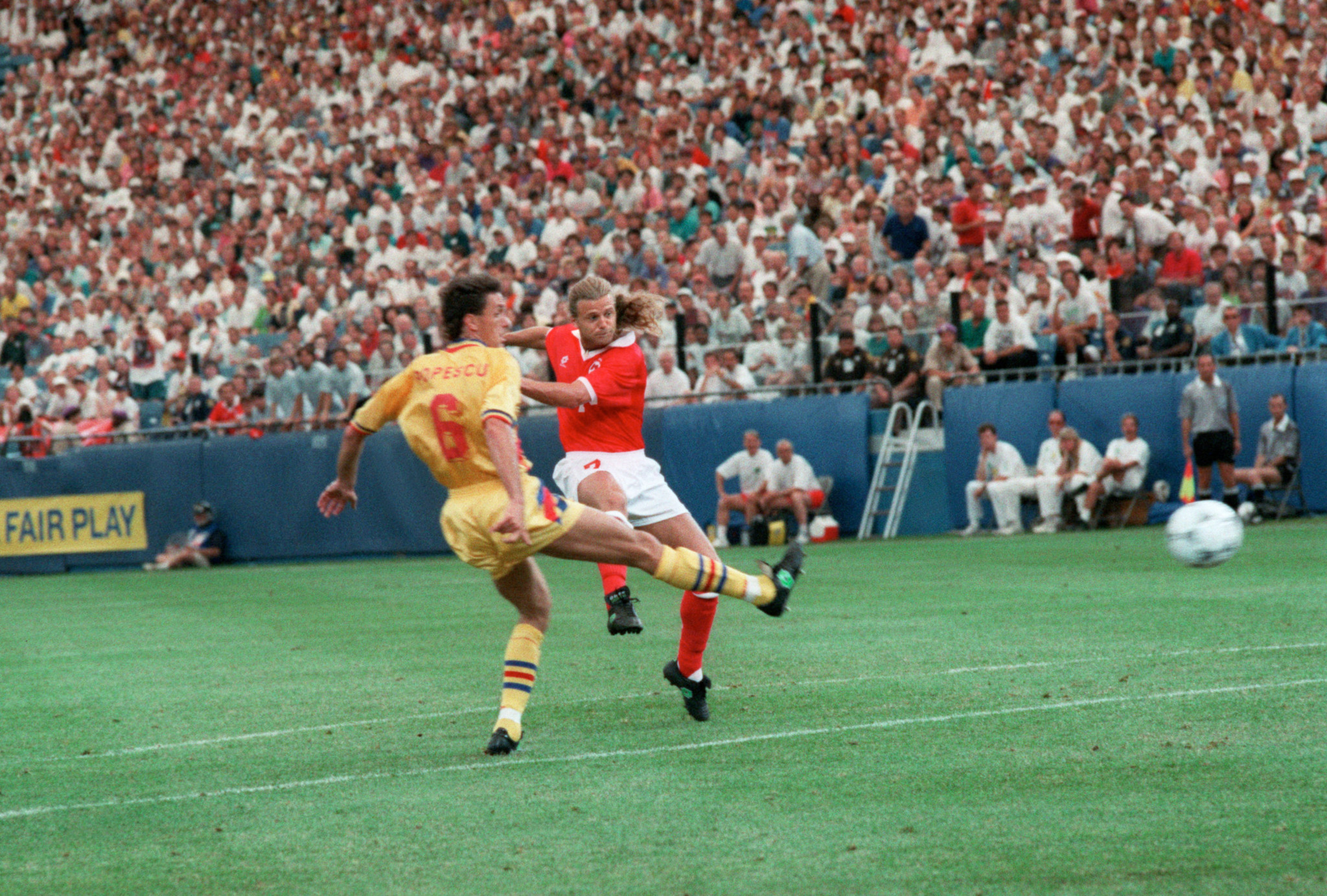 WM 1994: Nati um Sutter, Chapuisat, Knup zerzaust Rumänien | Tages-Anzeiger