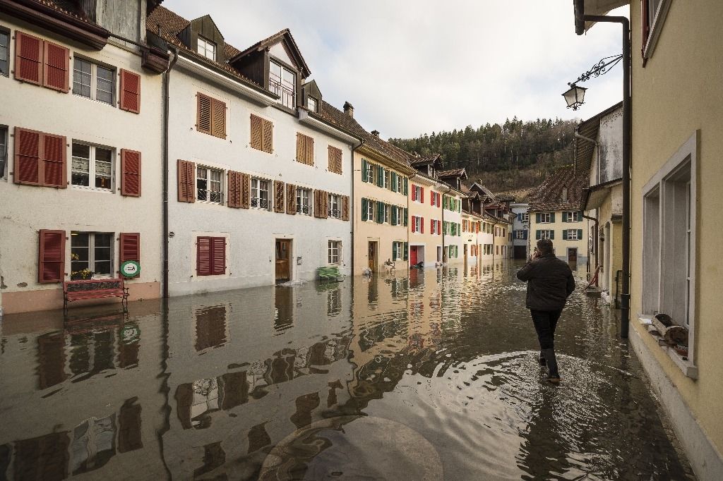 Le Doubs a amorcé sa décrue à St-Ursanne | Tribune de Genève
