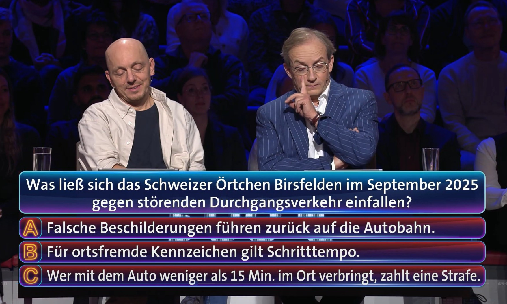 Birsfelden: Wie Durchfahrtskontrolle ins deutsche Fernsehen kam