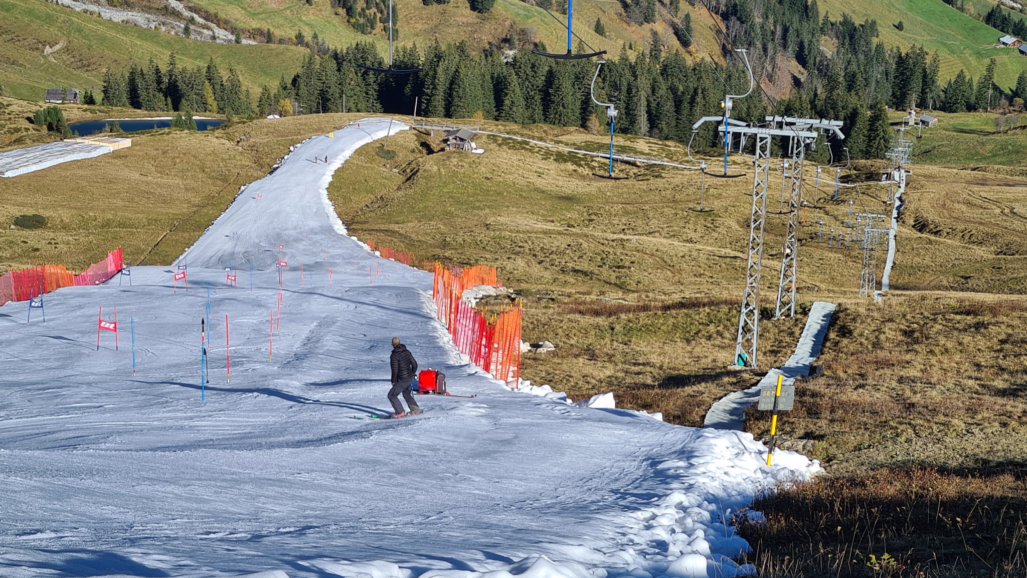 Weisser Strich in der Landschaft: Hier messen sich ab Samstag die ...