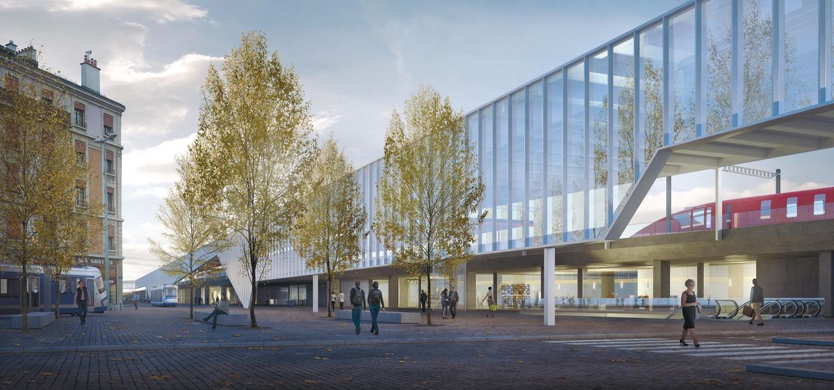 Gare souterraine – Le nouveau plan de Cornavin salué de Vernier aux ...