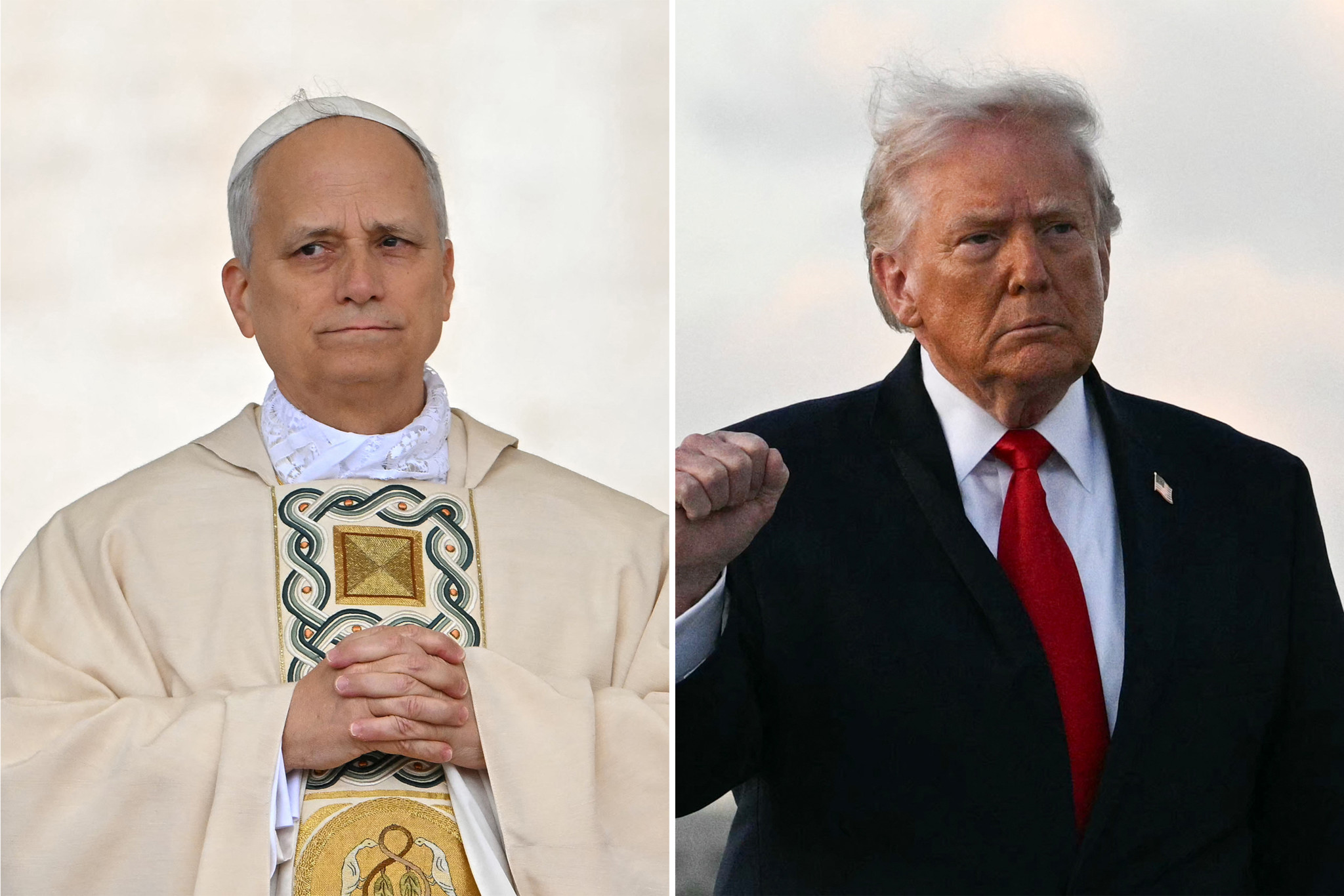 Trump: sa querelle avec le pape Léon XIV indigne la Suisse