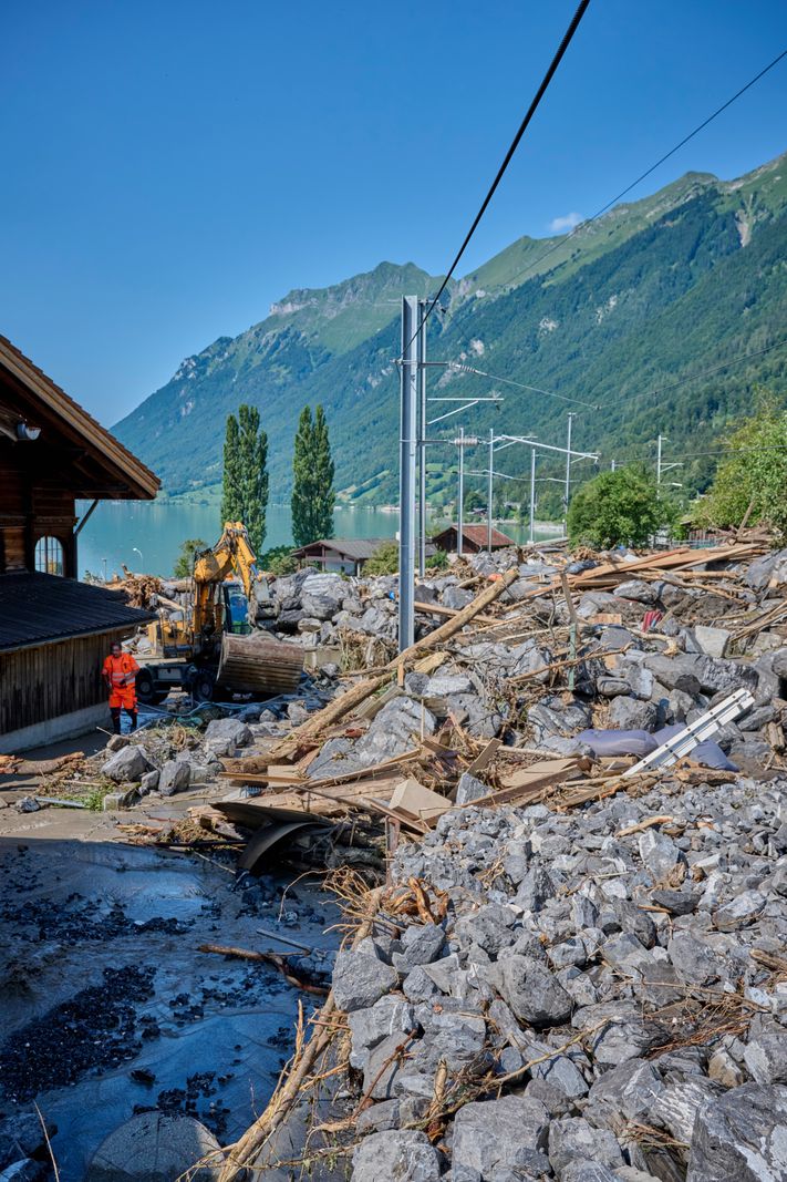 Brienz: Bilder zeigen Zerstörung nach Unwetter | Tages-Anzeiger