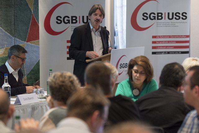 Les trois chantiers de l'Union syndicale suisse | Tribune de Genève