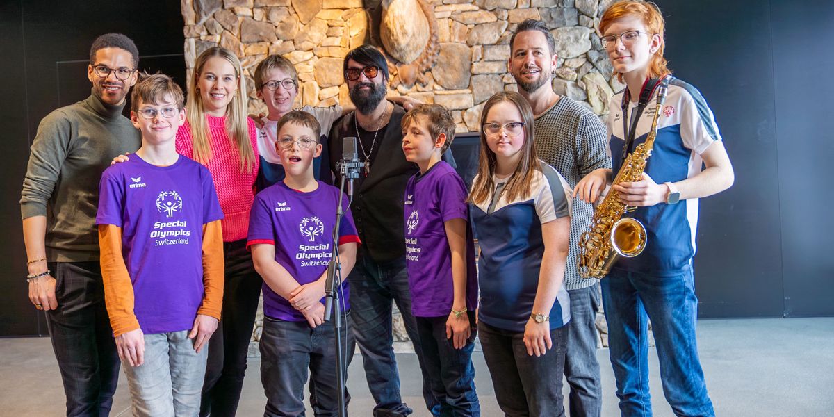 Special Olympics: Trauffer und Jesse Ritch schreiben Song | Berner Zeitung