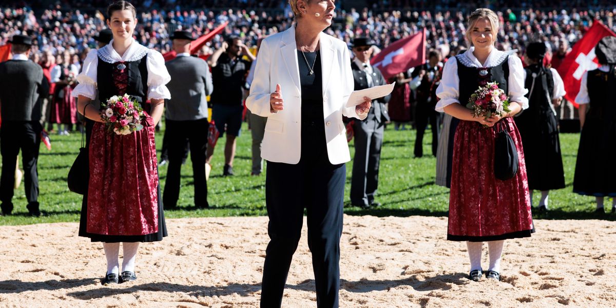 Esaf 2025: Helikopterflüge in Mollis – und ein Schwinger verliert die Nerven | Berner Zeitung