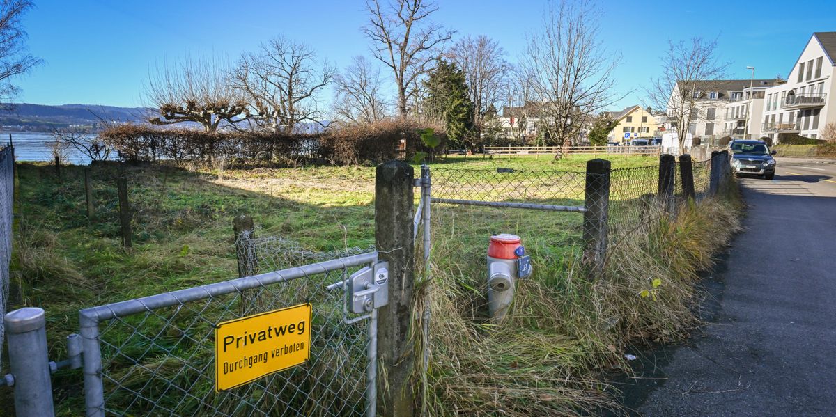 Männedorf: Private müssen ihre Wiese am See der Gemeinde abgeben
