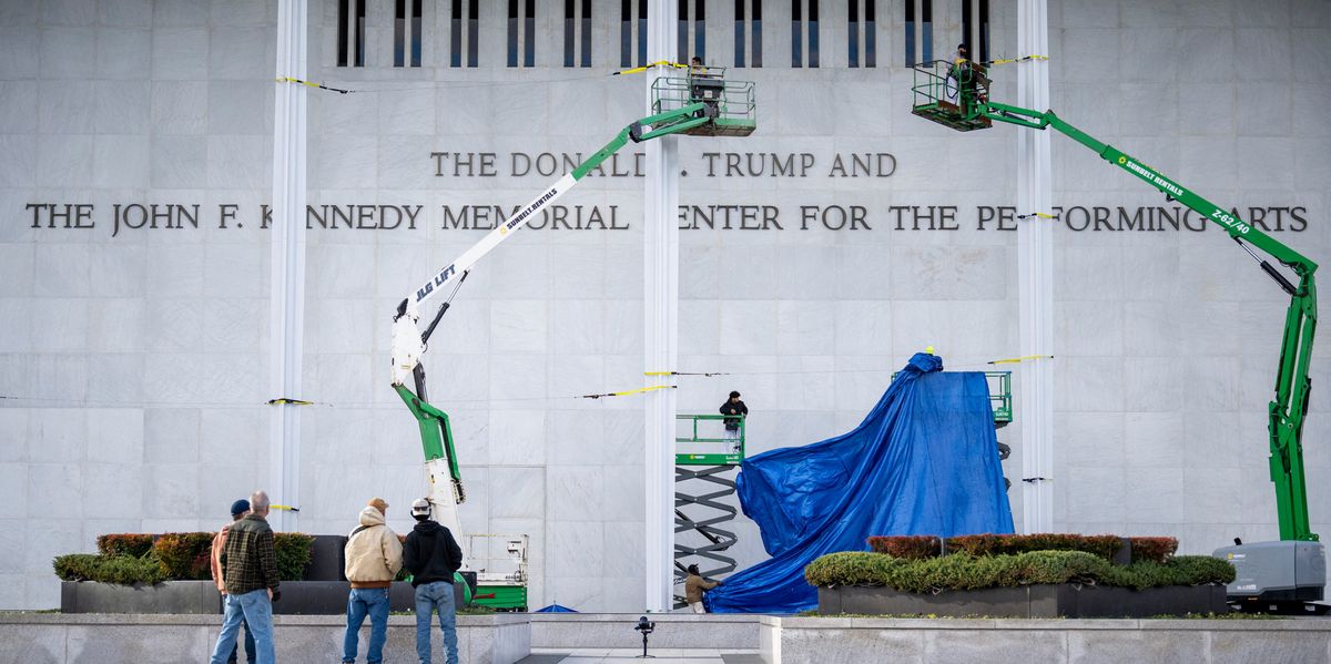 Kennedy Center: le nom de Trump retiré du site internet