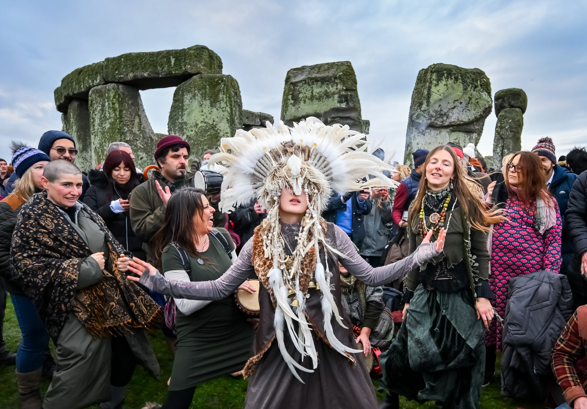 Wintersonnenwende in Stonehenge: 8000 feiern kürzesten Tag