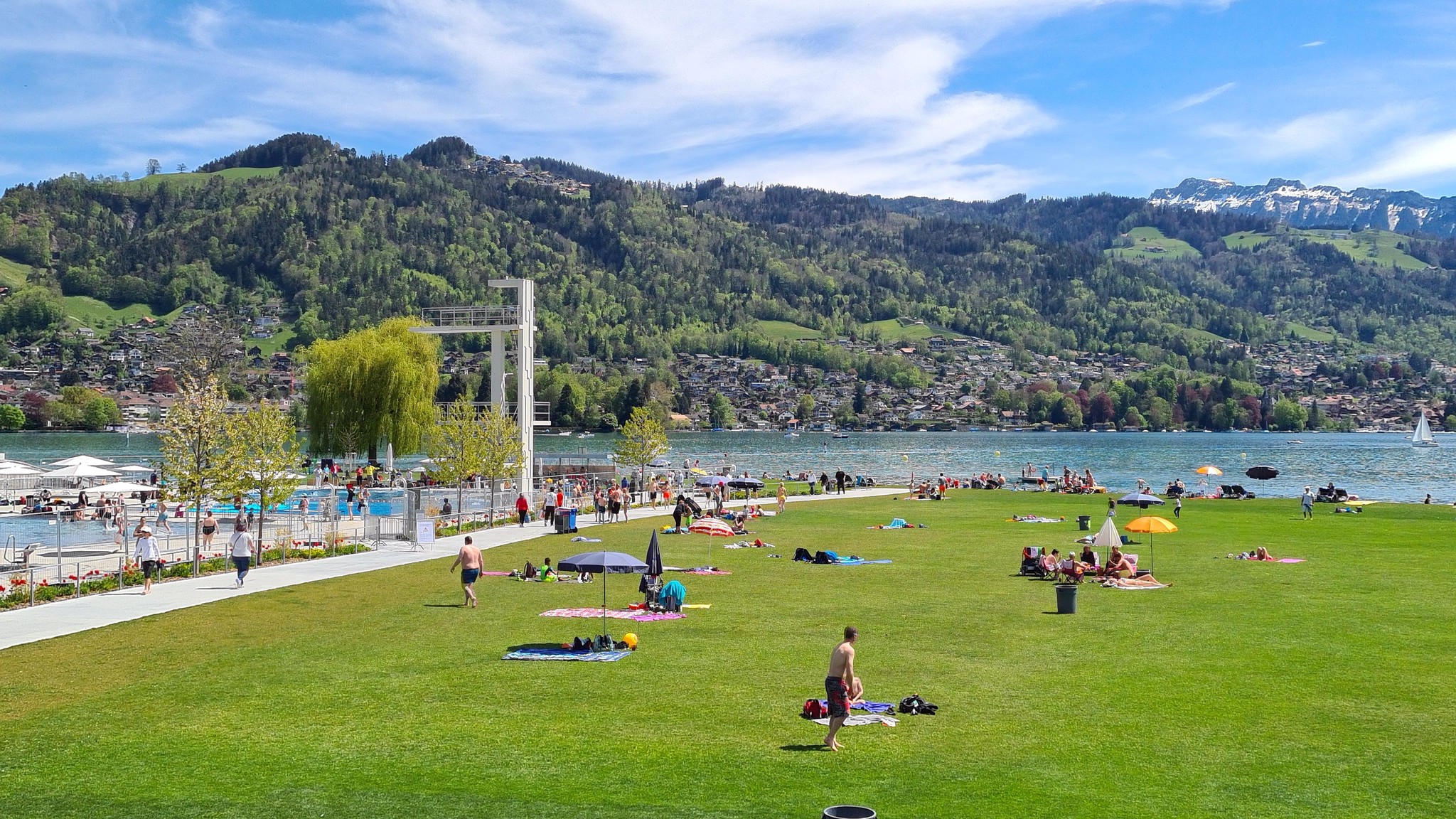 Saisonstart Strandbad Thun: Der «Strämu» feiert mit der Bevölkerung ...