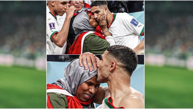 Maroc-Belgique: «Maman je t'aime»: l'émouvante étreinte d'Hakimi avec sa mère - L'essentiel