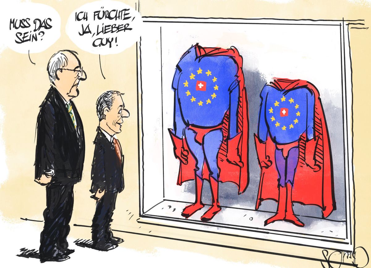 Schweiz - EU: Wir brauchen einen Pakt zwischen Ignazio Cassis und Guy ...