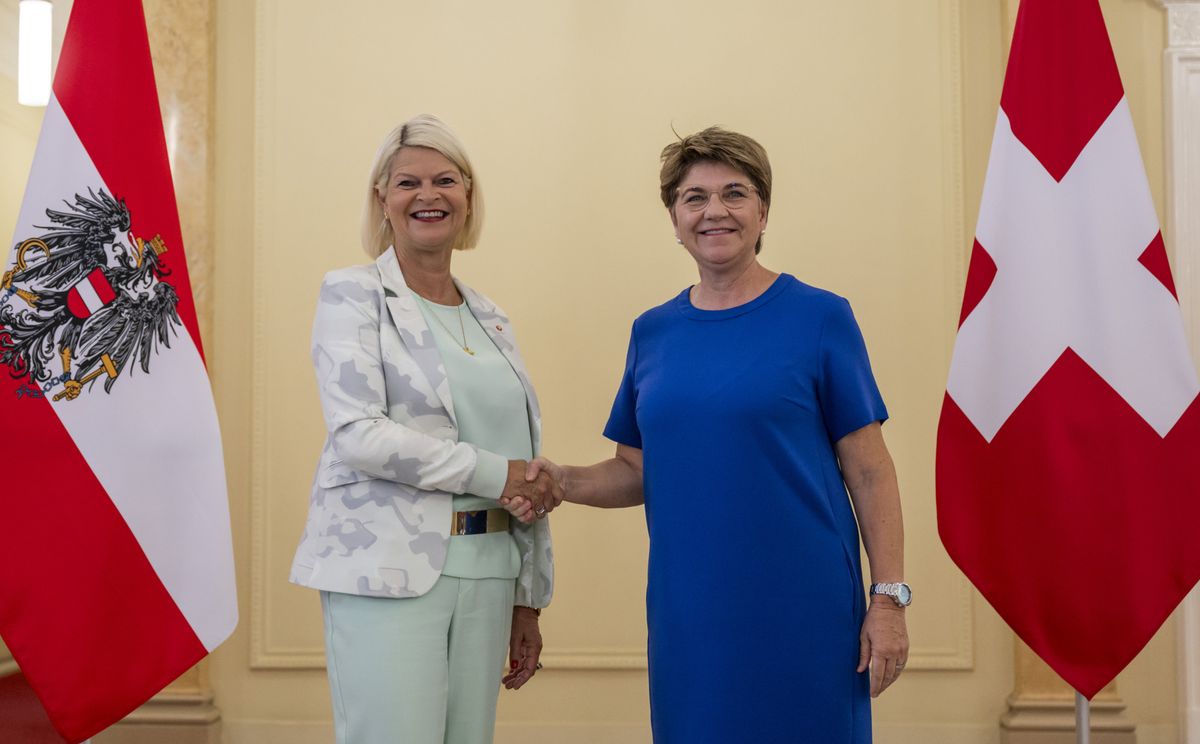 Boris Pistorius und Viola Amherd: Pläne zu Europas Sky Shield | Tages ...