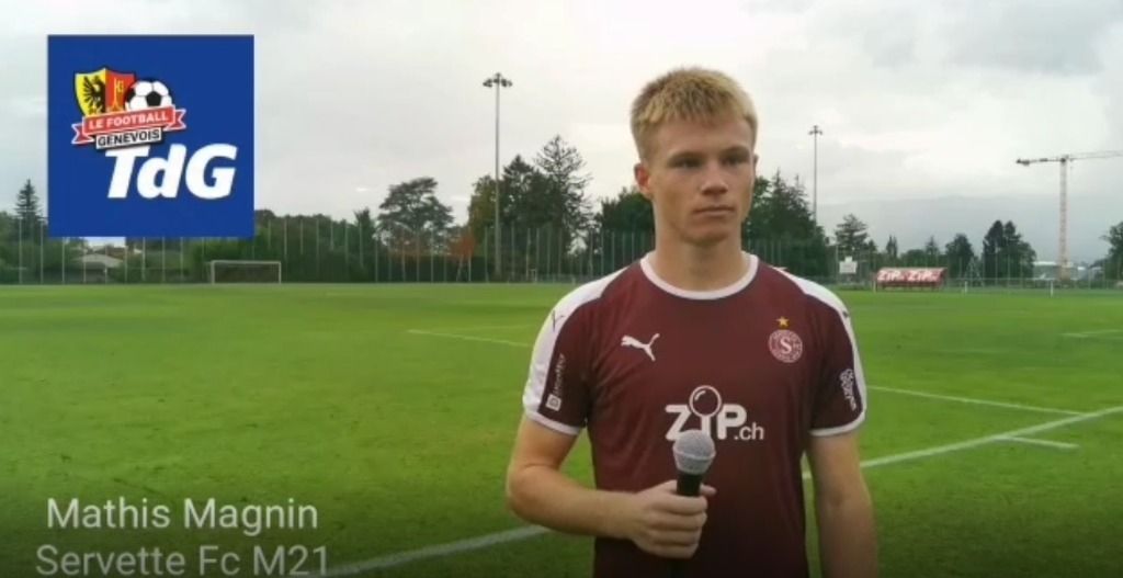 Mathis Magnin: «Pourquoi pas un jour toucher à la première équipe ...