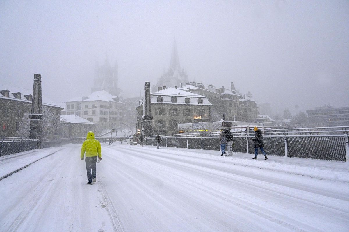 Météo hivernale – La neige a recouvert le canton de Vaud | 24 heures
