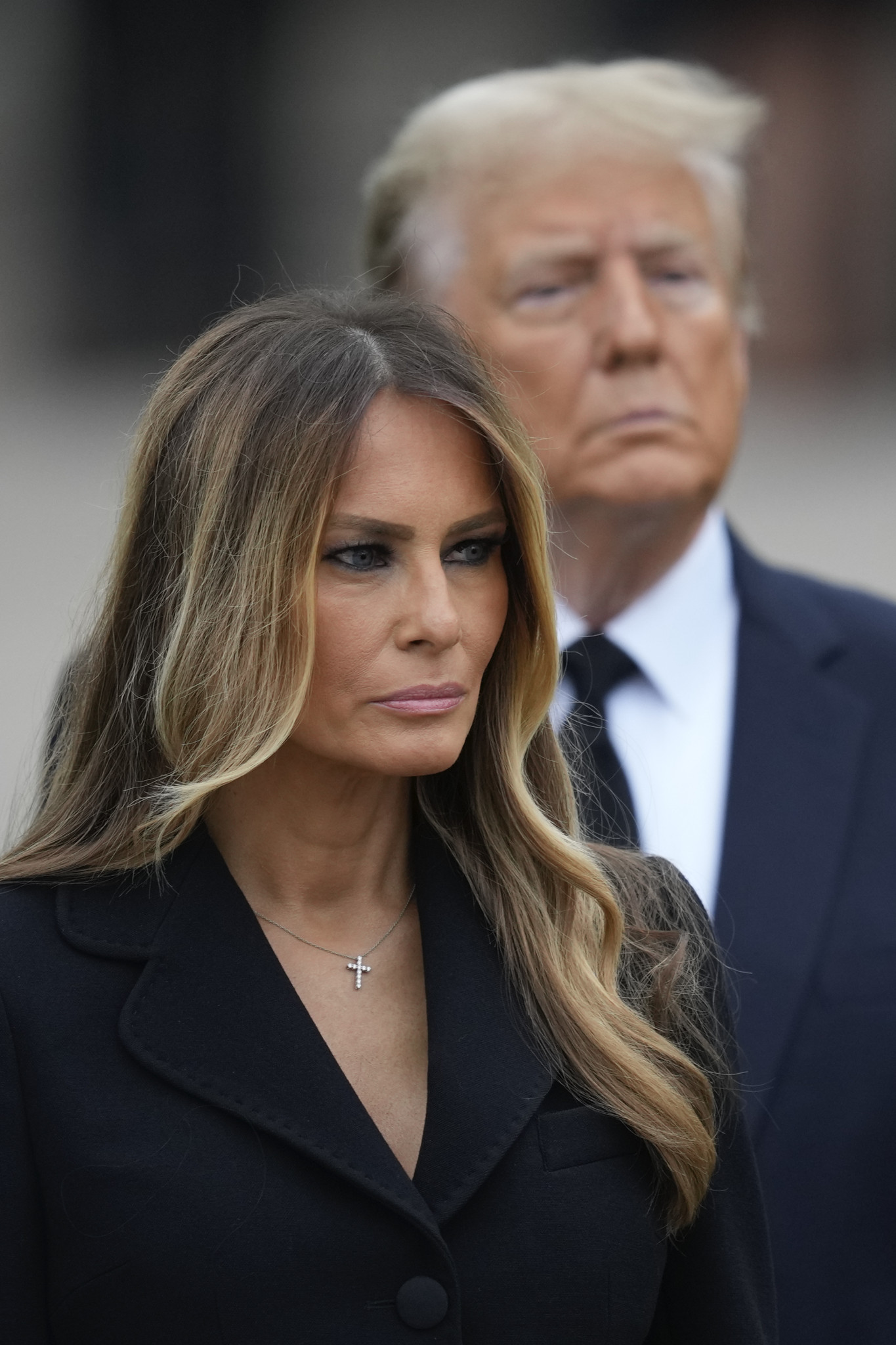 Beerdigung von Amalija Knavs: Melania Trump nimmt Abschied von ihrer ...