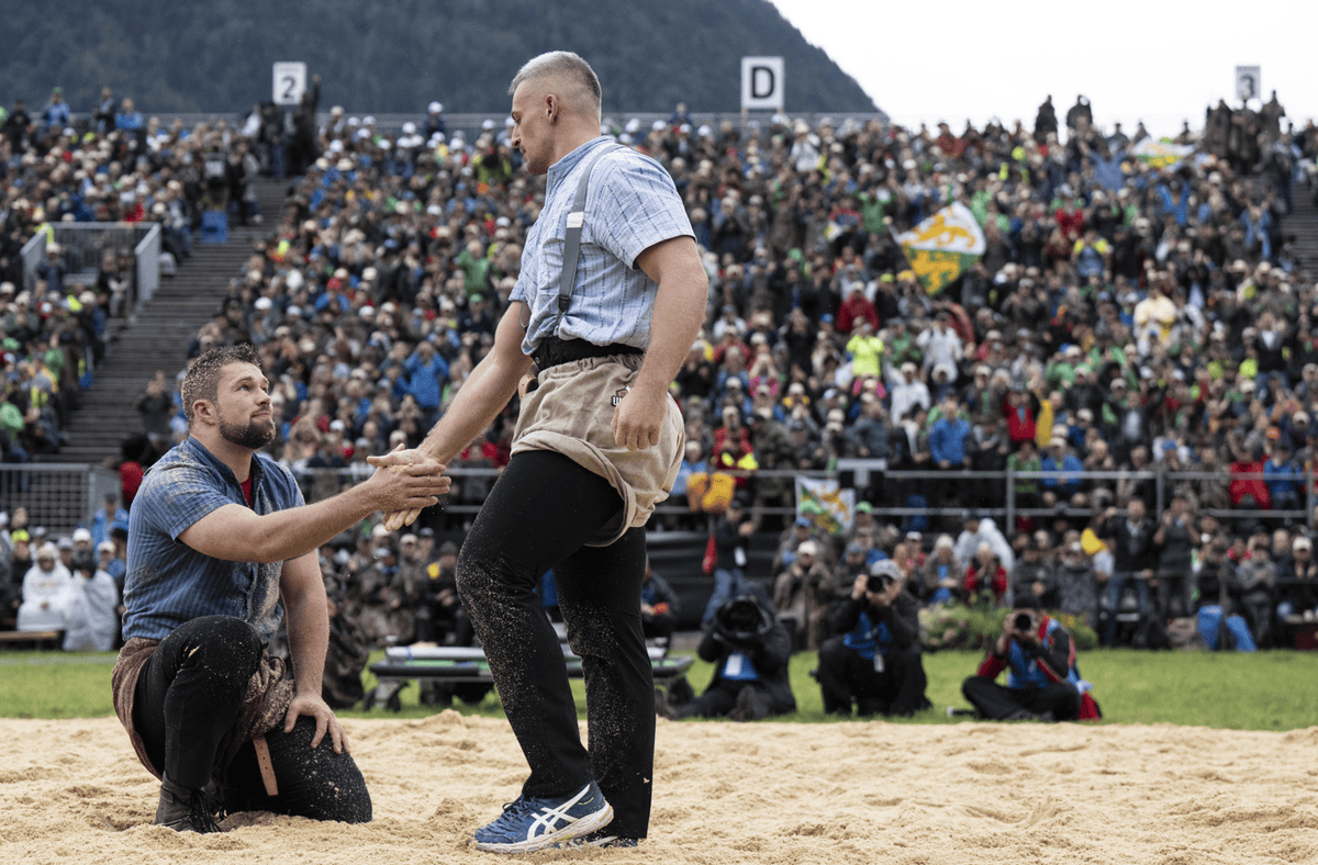 Unspunnen: Liveticker zum Nachlesen: Wie eine Maschine – Giger feiert ...
