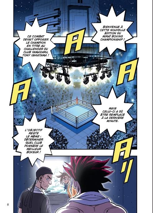 Bande dessinée: «Space Punch» fait un gros plan sur un combat de boxe ...