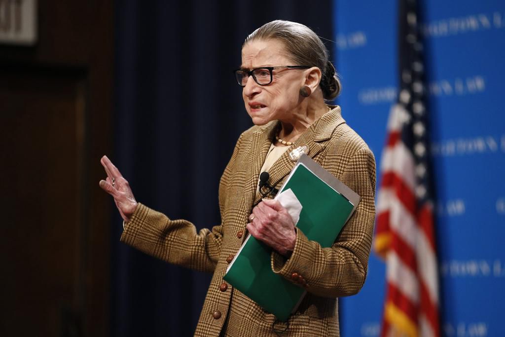 États-Unis – Court séjour à l’hôpital pour la juge Ruth Bader Ginsburg ...
