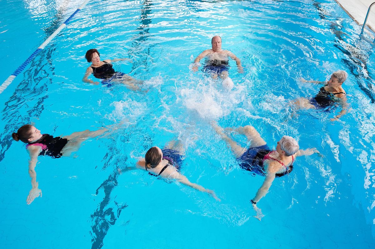 Le succès de l'aquagym et la concurrence pour l'accès aux bassins | 24 ...