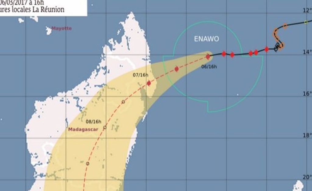 Le cyclone Enawo se dirige sur Madagascar | 24 heures