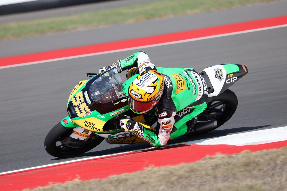 Moto3 WM: Noah Dettwiler mit Sturz und Rang 18 in Indonesien | Tages ...