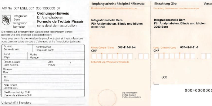 Berner Wappen gefälscht: Mann wegen Wappenschutz verurteilt | Berner ...