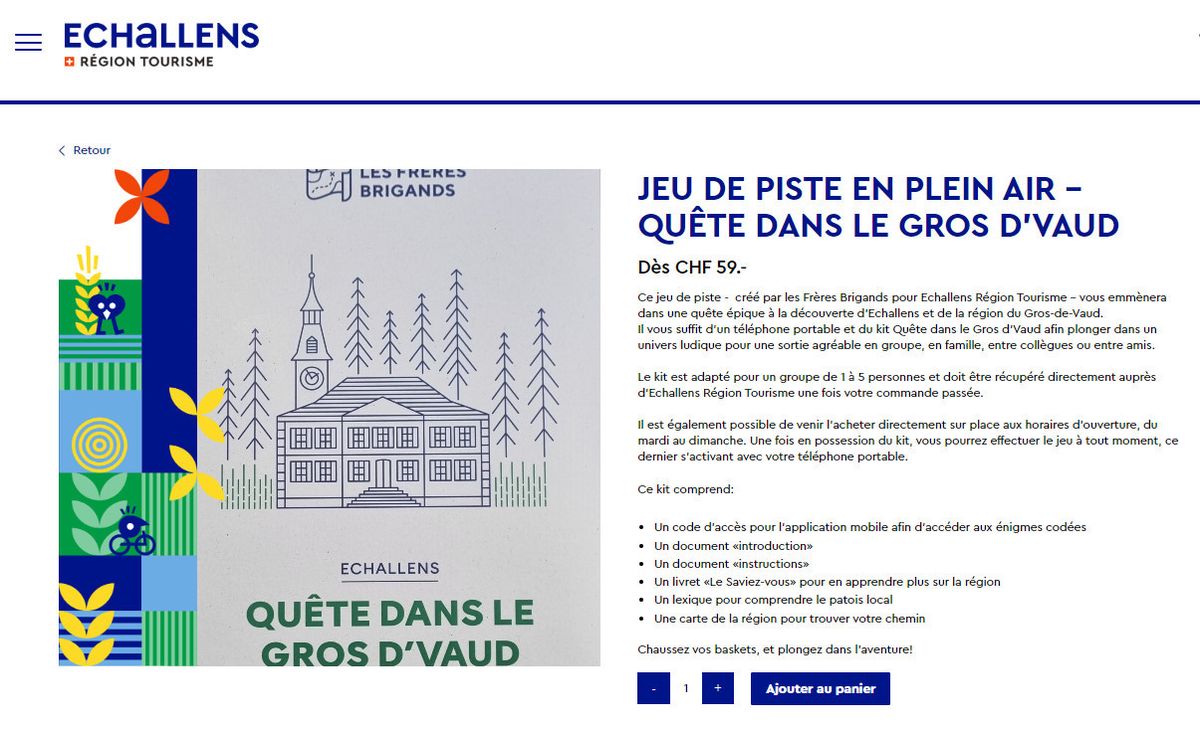 Tourisme dans le Gros-de-Vaud: Un nouveau jeu de piste à Echallens | 24 ...