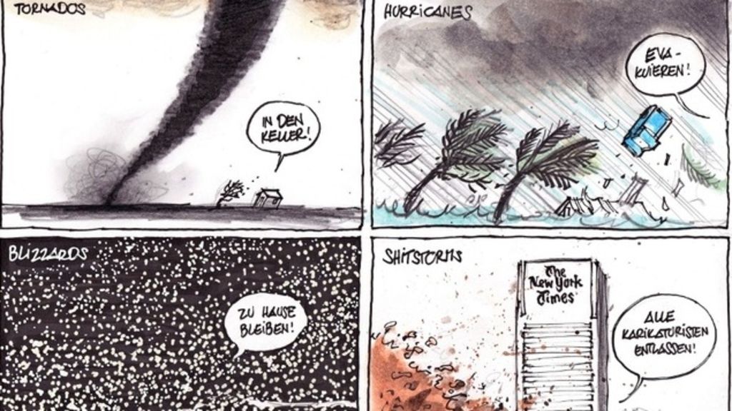 Die «beste Zeitung der Welt» stolpert über ihre Karikaturen