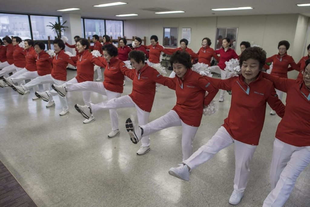Elles font les pom-pom girls pour rester jeunes | Tribune de Genève