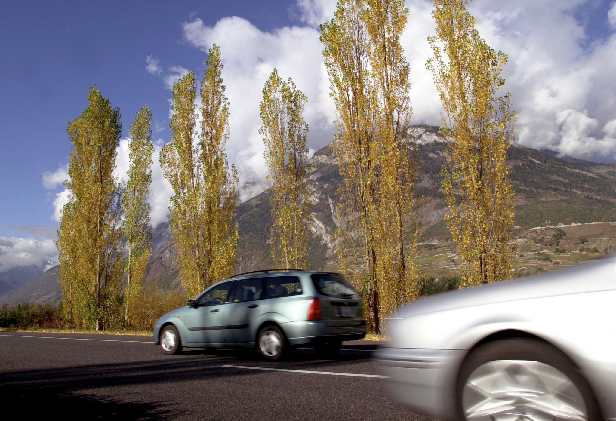 A9: deux blessés dans une collision à Fully en Valais