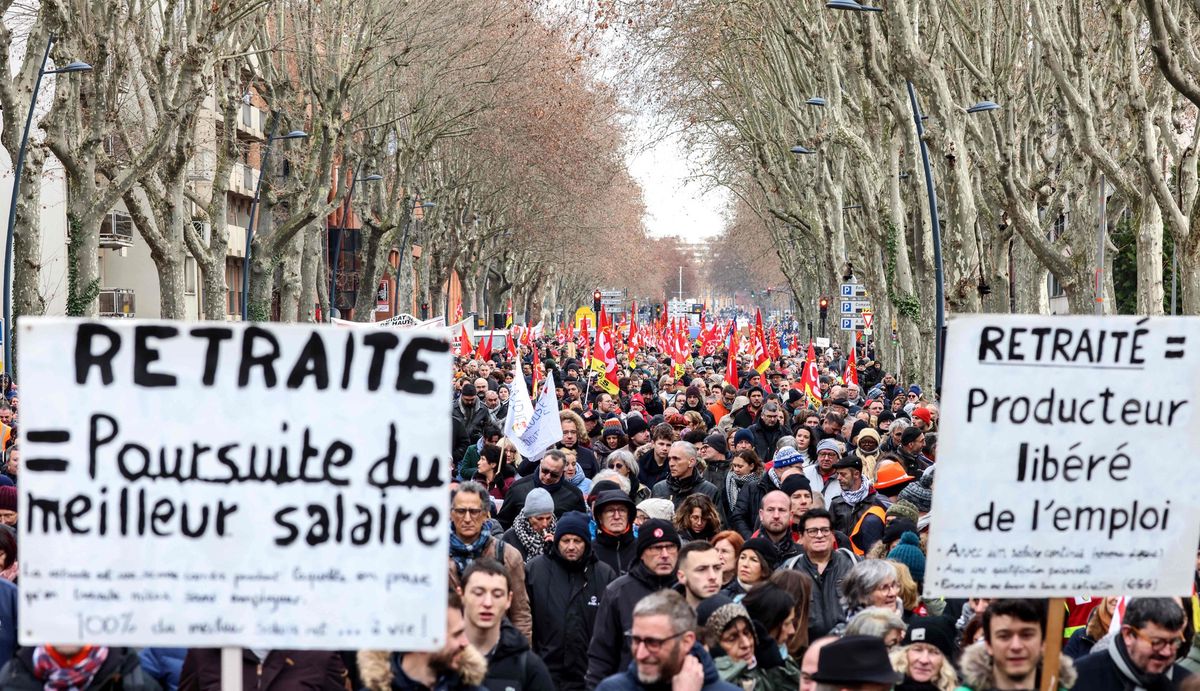 Grosser Protest in Frankreich: Demonstrationen und Streiks gegen ...