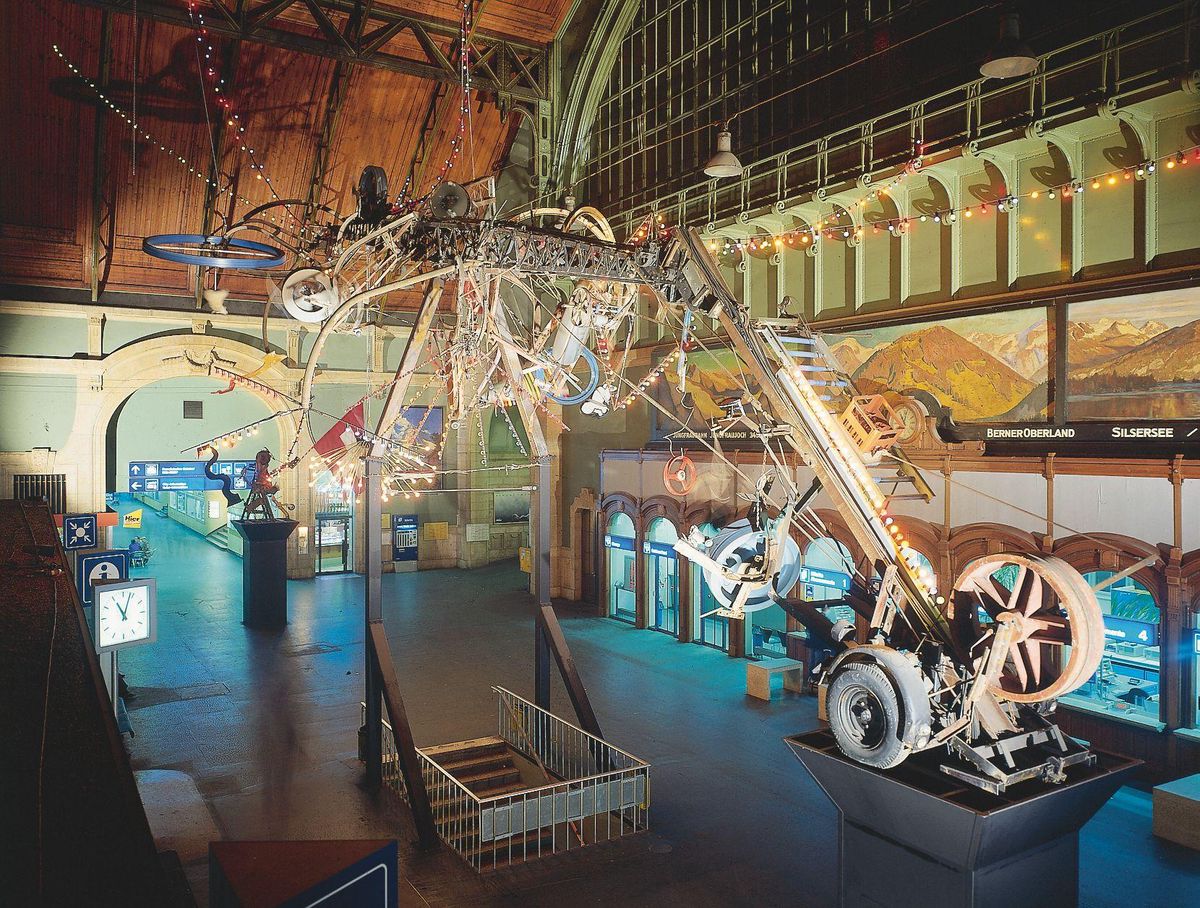 Basel: Jean Tinguely: Kommt «Luminator» in SBB-Schalterhalle? | Basler ...