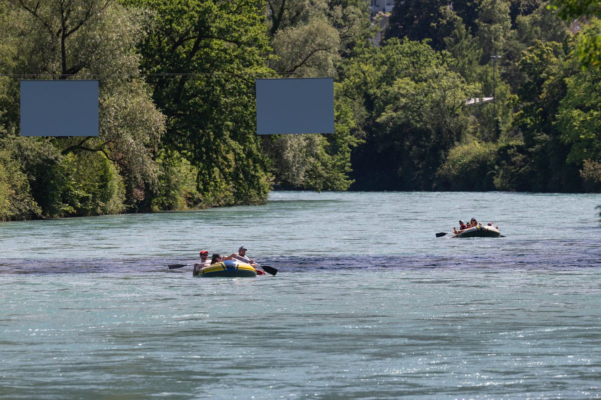 Aare in Bern: Trotz steigender Temperaturen noch nicht baden | Der Bund