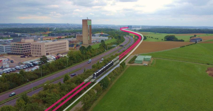 Mobilité: Révolution en vue sur l'axe Luxembourg-Esch - L'essentiel