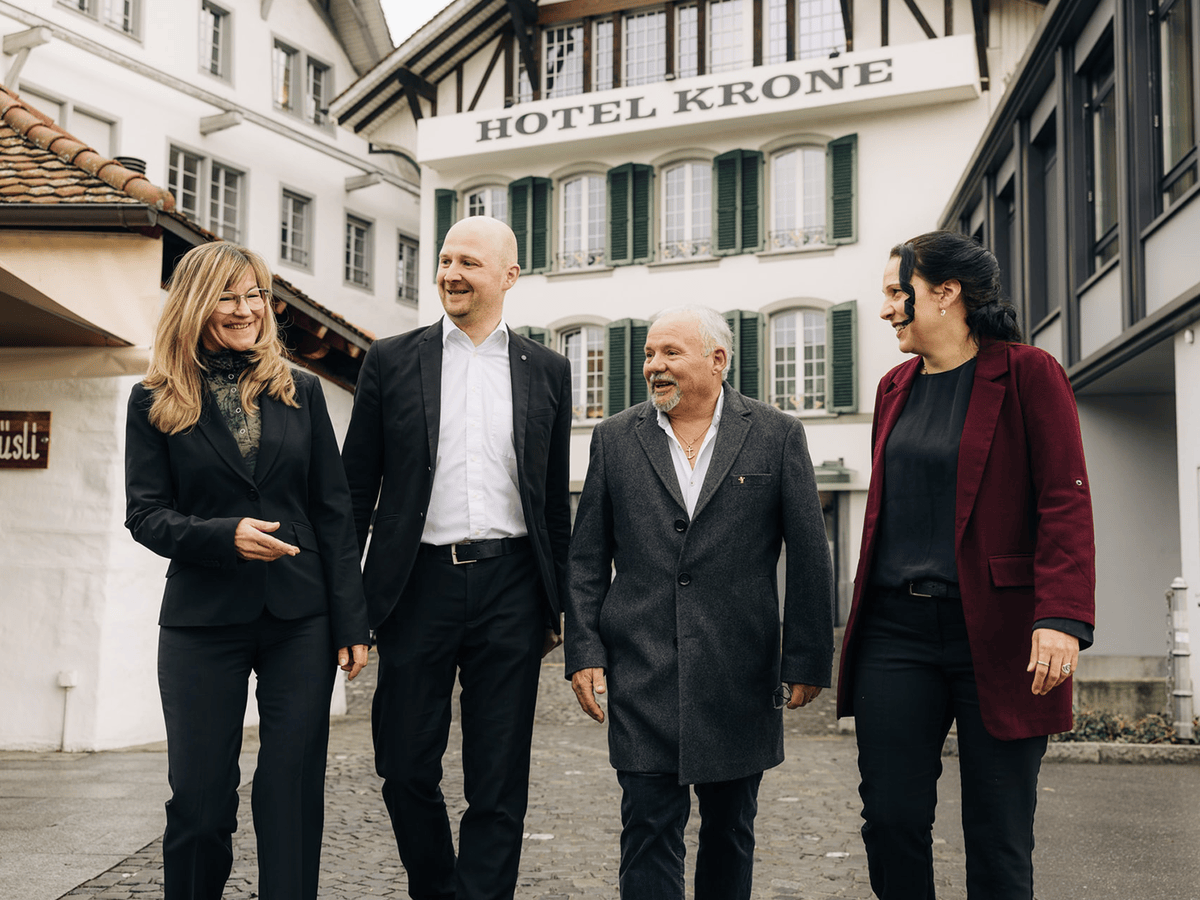 Führungswechsel in Thun: Neue Leitung im Hotel Krone | Berner Zeitung