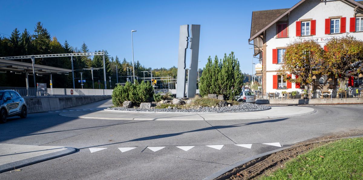 Kritik am neuen Kreisel in Ramsei: Transporteure ärgern sich | Berner ...