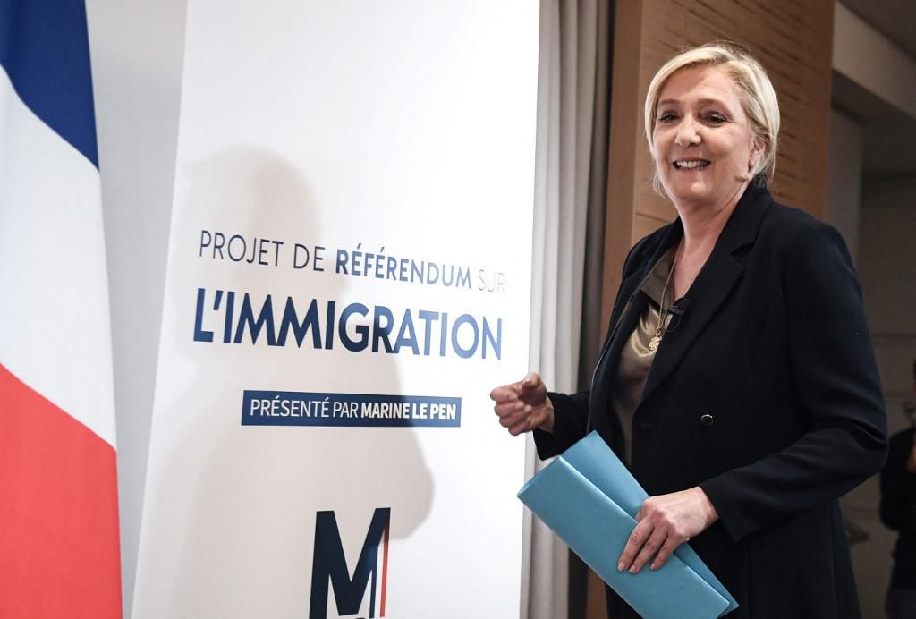 Election présidentielle française - Marine Le Pen veut instaurer la ...